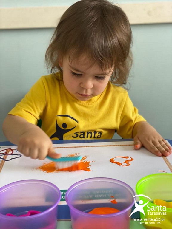 EXPLORANDO TEXTURA – Colégio Santa Teresinha